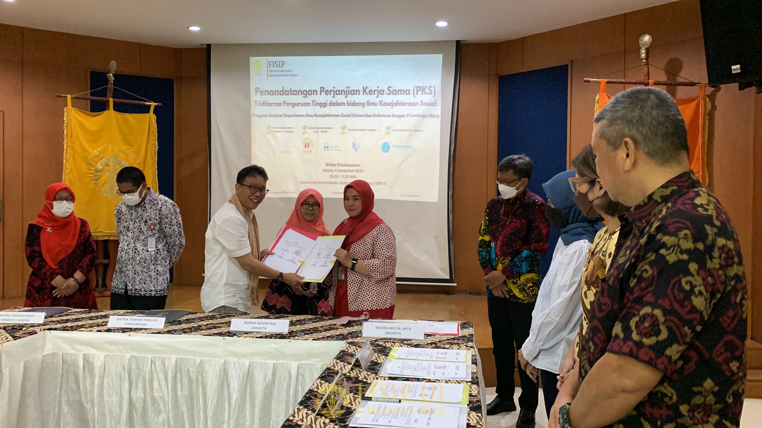 Penandatanganan Surat Perjanjian Kerja Sama Penyelenggaraan Tridharma ...